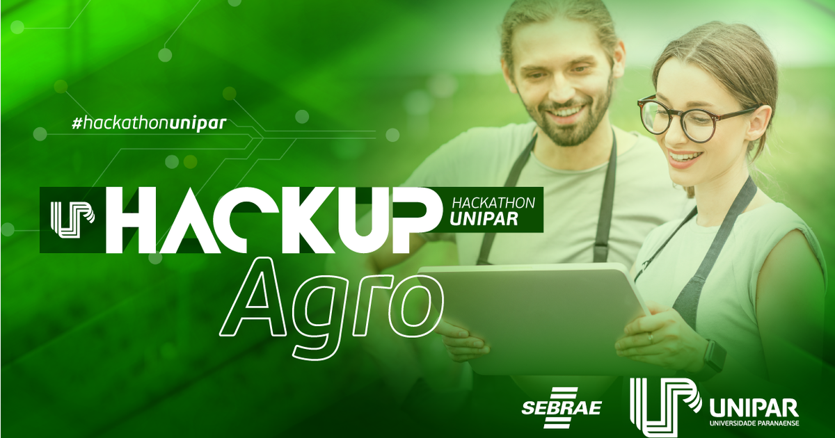 Inscrições abertas para o HackUp Agro – Universidade Paranaense